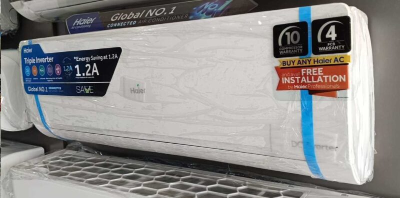 Haier Solar AC Hybrid T3 Plus Heat & Cool Air Conditioner | 2025 Model ...