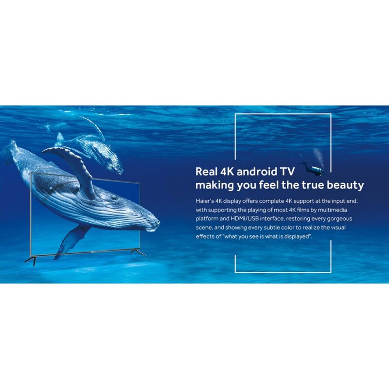 Haier 85 inch H85S5UG (4K UHD Android TV) - Lahore Electronics