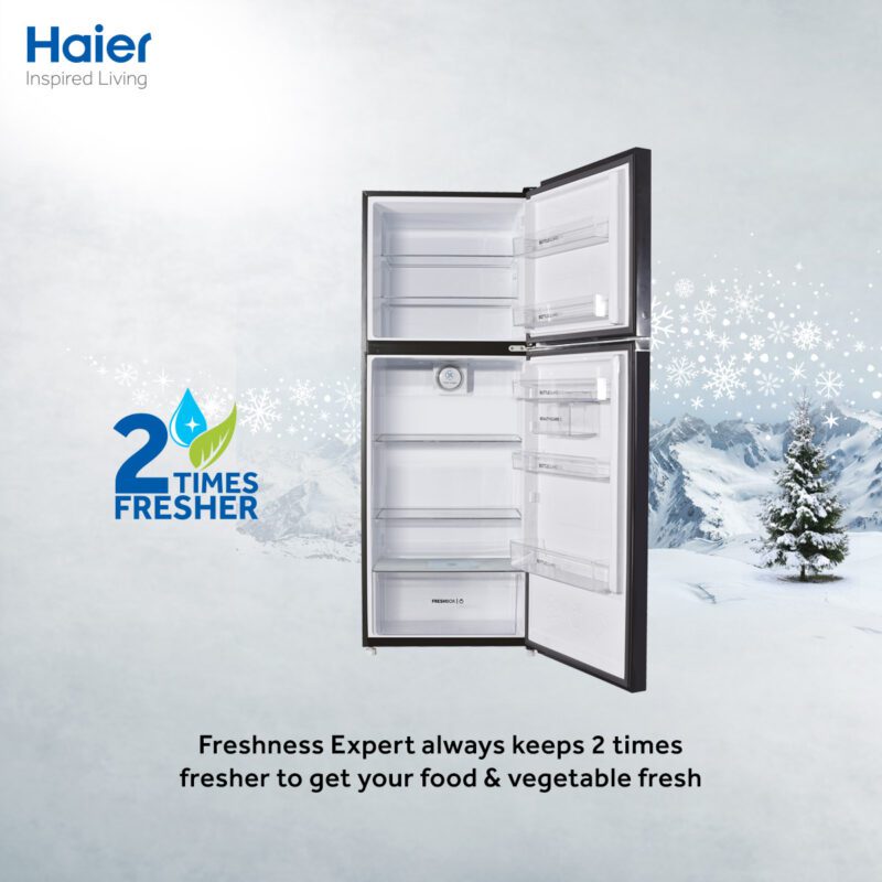 Haier HRF-316IPRA Smart Inverter Refrigerator 12CF| 316 Liters| Red ...