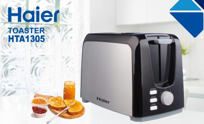 Bread Toaster Haier HTA01305 (RED) - Lahore Electronics Haier eStore ...